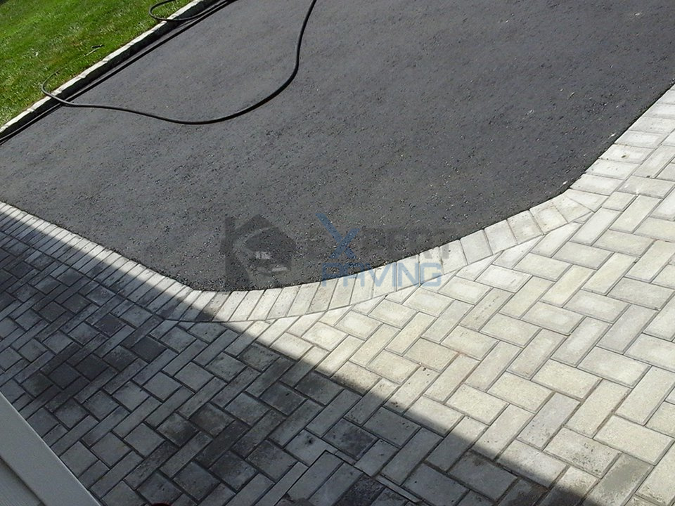 Interlock Paved Aprons On Driveways - Expert Paving and Masonry